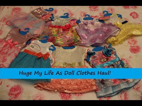 Huge My Life As Doll Clothes Haul for my American Girl Dolls!