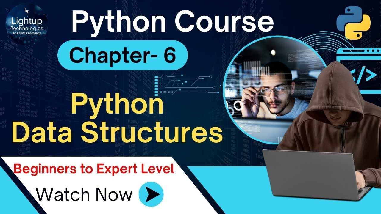 Python Beginners Chapter- 6 Data Structures Explained | List, Tuple, Set & Dictionary #python