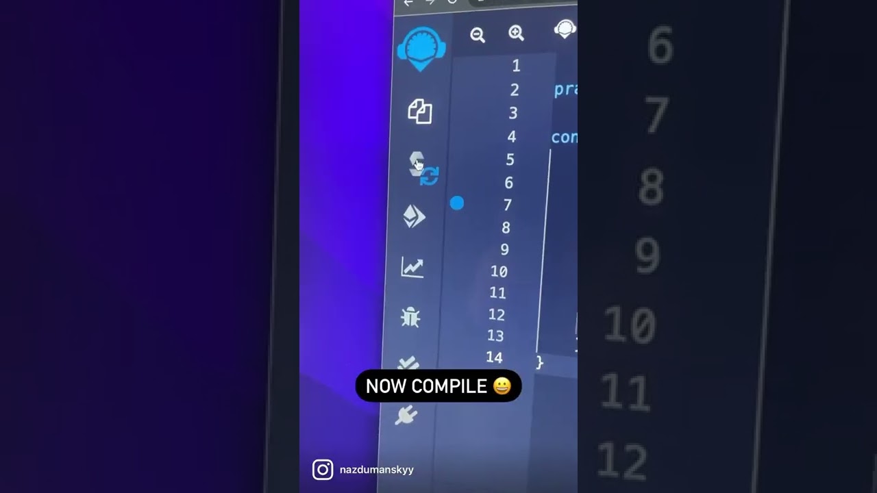 Let’s Build your First Ethereum Smart Contract #shorts #blockchain #crypto #coding