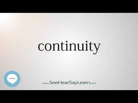 continuity (Every English Word Pronounced) ๐๐๐ฃ๏ธ๐โ