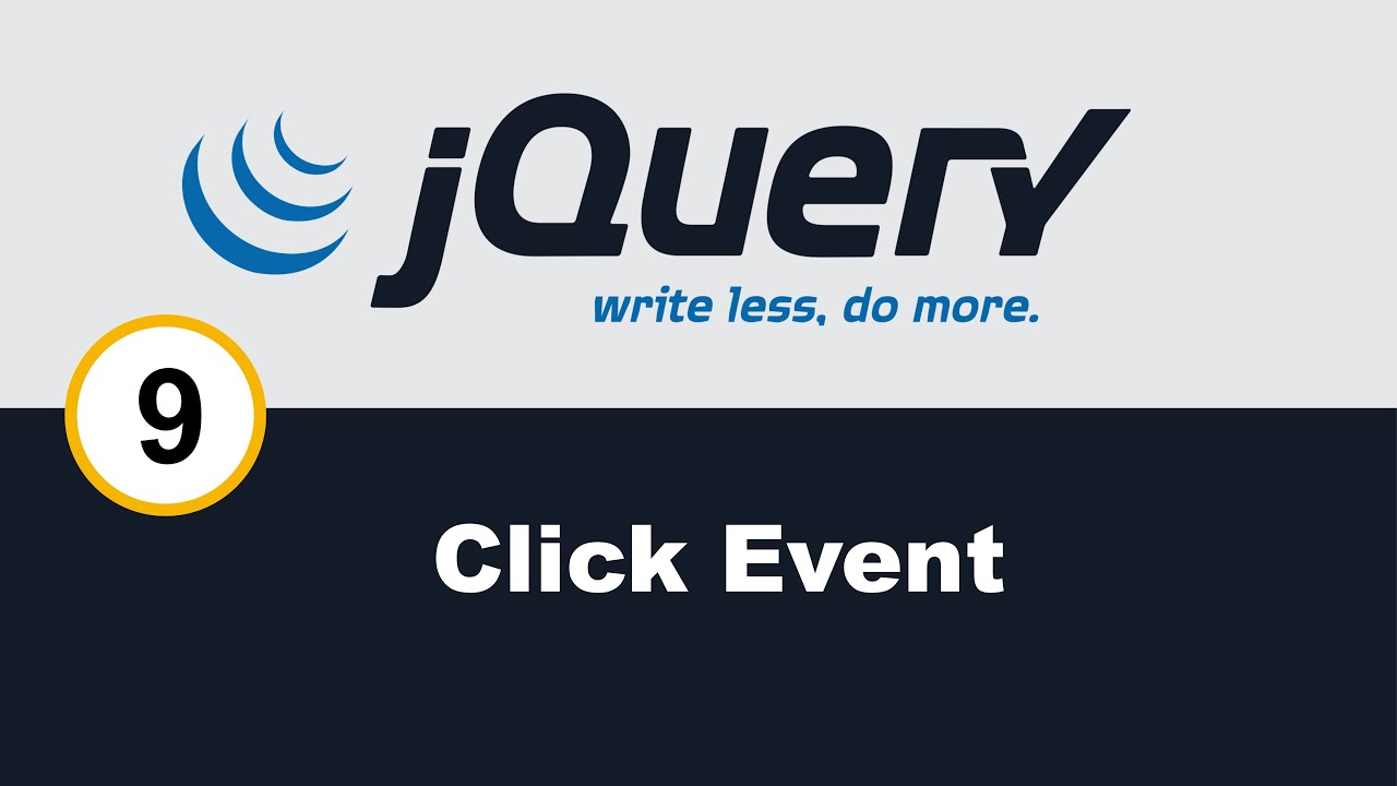 jQuery Click Event