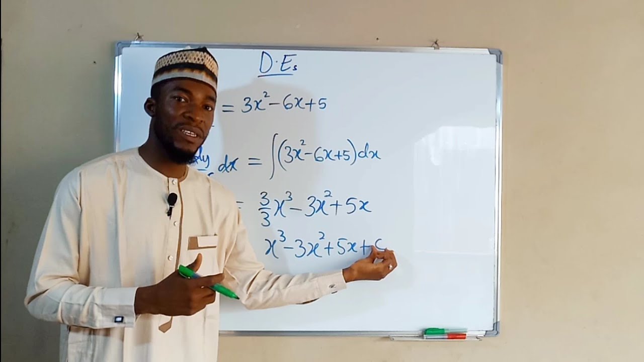 How To Solve Differential Equations | By direct Integration.