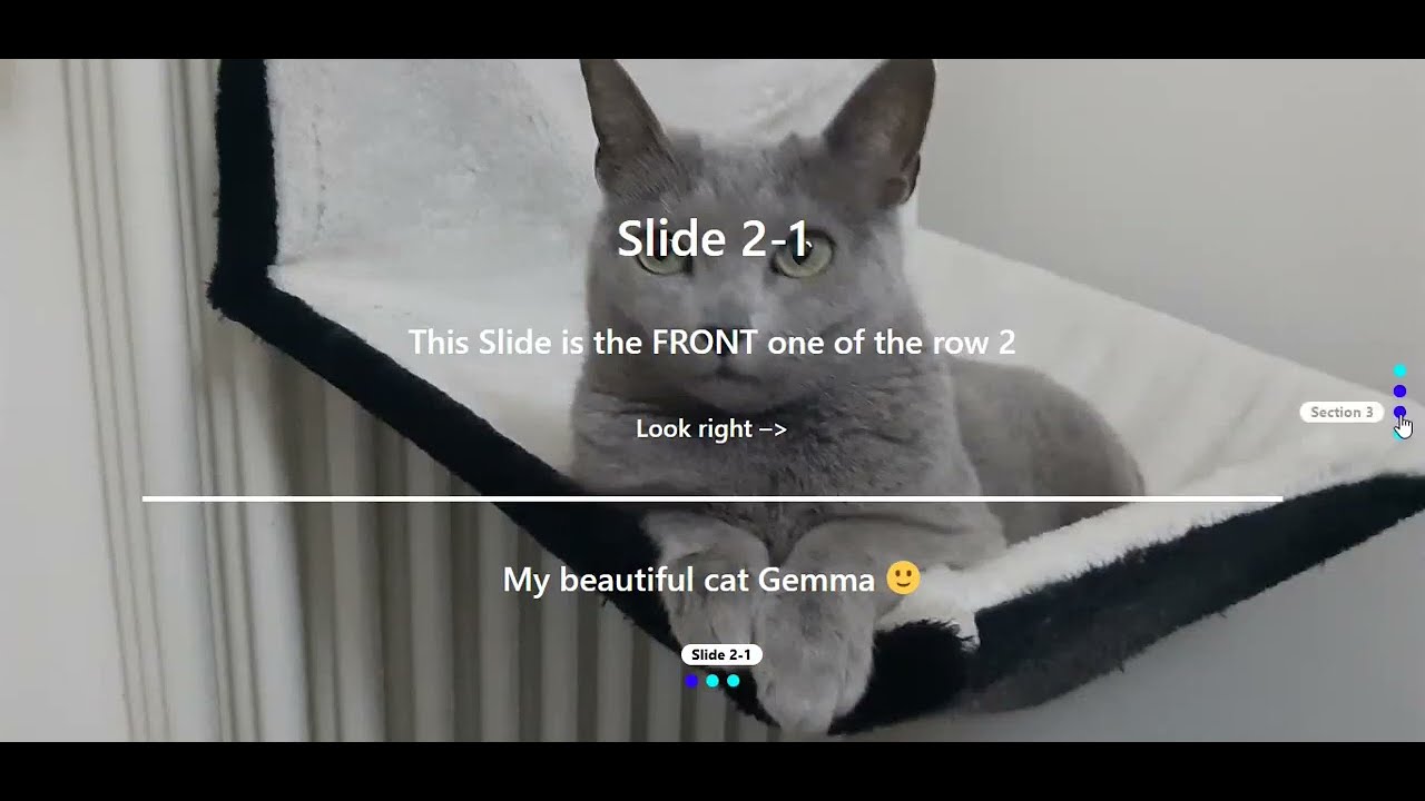 How to enable vertical and horizontal navigation bullets with Webyx for Gutenberg Pro