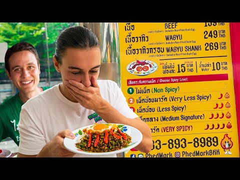 Trying the SPICIEST Dish at MARK WIENS’s Bangkok Restaurant 🌶