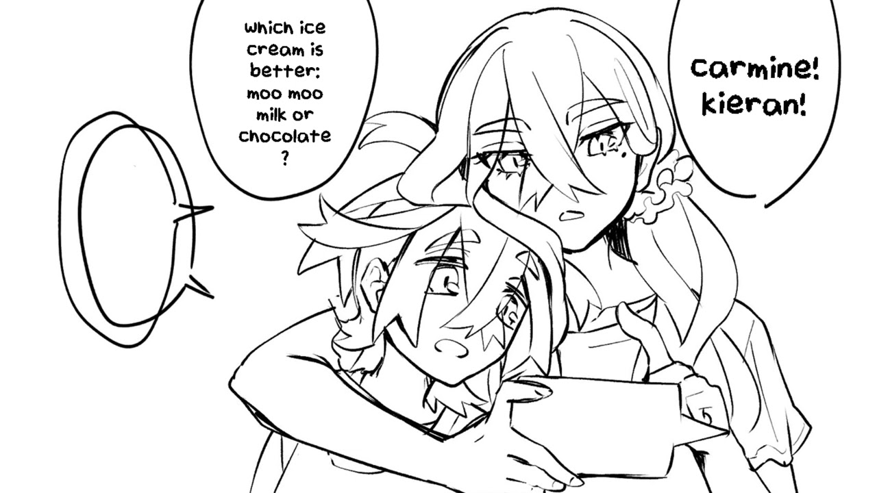 carmine and kieran shenanigans (pokemon scarlet/violet dub)