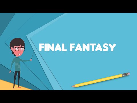 What is Final Fantasy? Explain Final Fantasy, Define Final Fantasy, Meaning of Final Fantasy