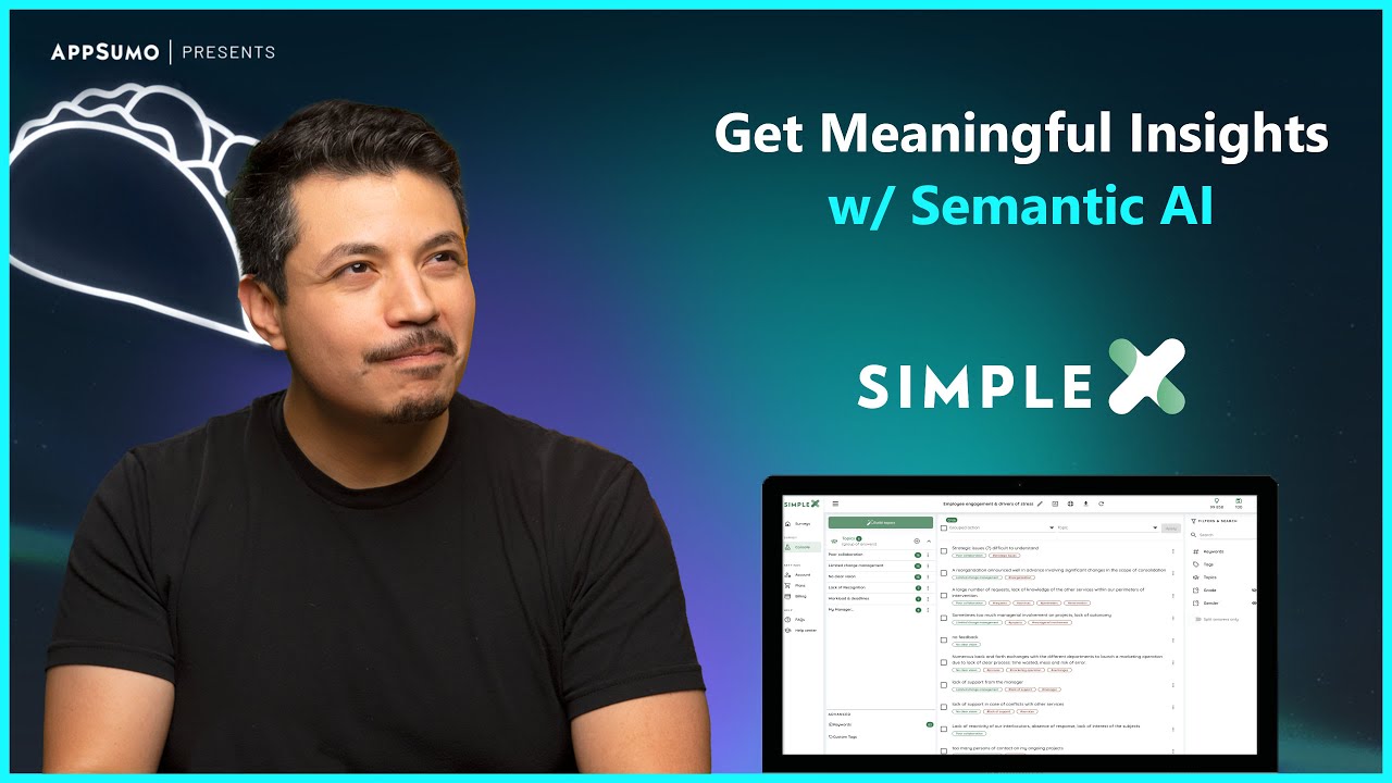 No-Code Text Analysis Tool with SimpleX