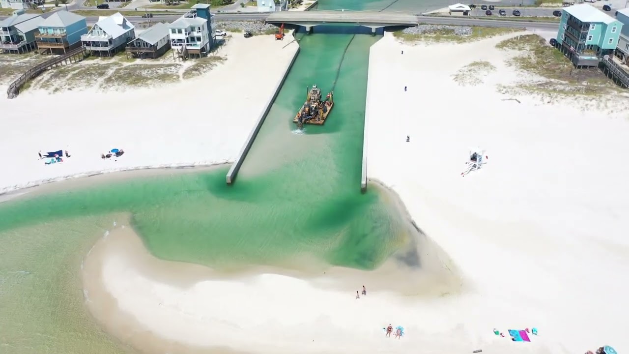 Little Lagoon Pass, Gulf Shores, Alabama: September 19, 2025 Video