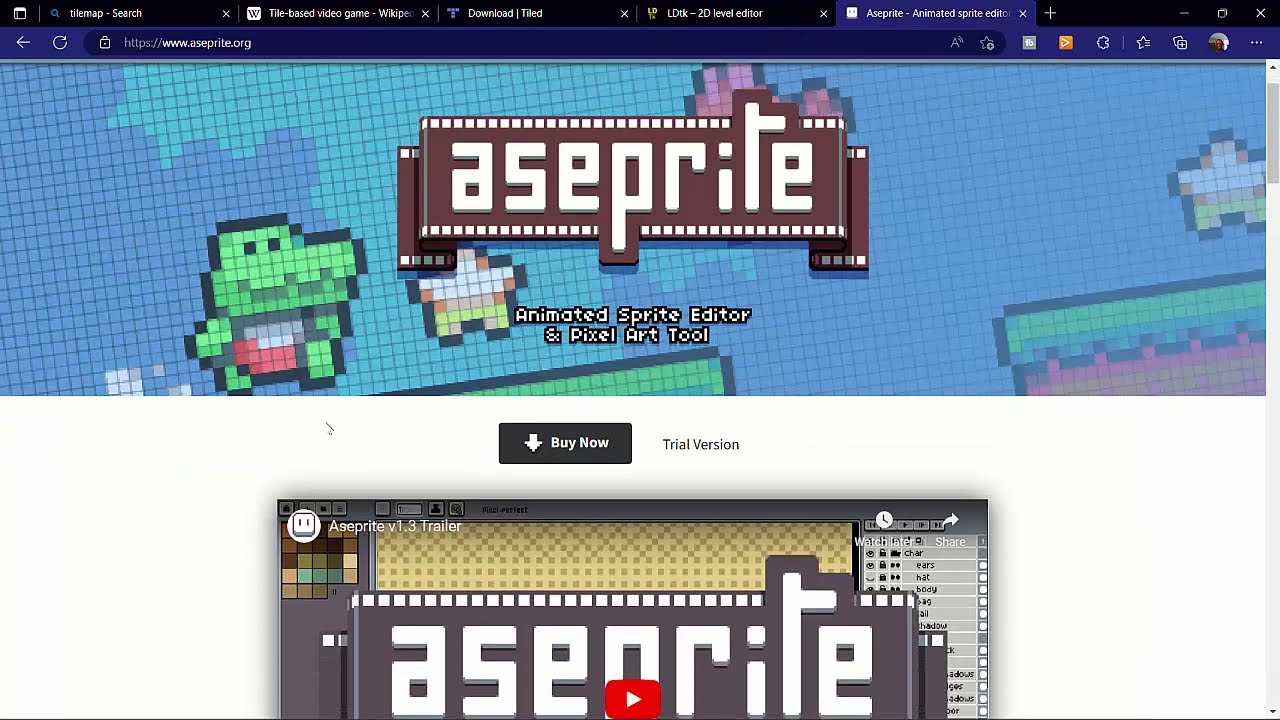 GDevelop Tutorials 12 Create a 2D Game - Installing Tiled and LDTK