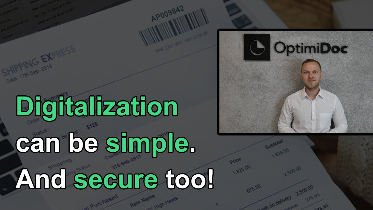 Digitize Your Business Using OptimiDoc