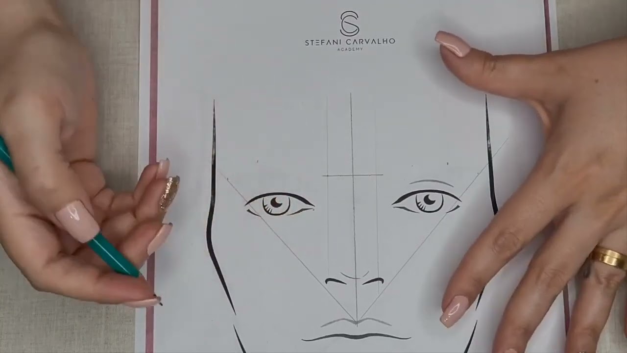Aula 32 - Como Treinar Marcação no Papel | Curso Design de Sobrancelhas