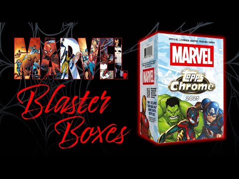 π₯ INSANE HITS π₯ 2025 Topps Chrome Marvel Comics Blaster Boxes