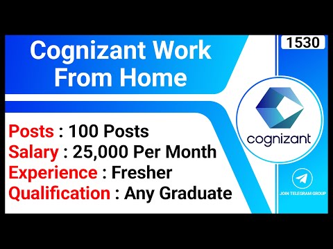 Cognizant Work From Home 2025 | BPO Jobs | Online Earn Money | WFH Jobs | Customer SupportΒ Jobs