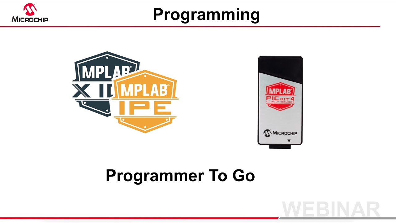PICkit™ 4 Programmer-to-Go