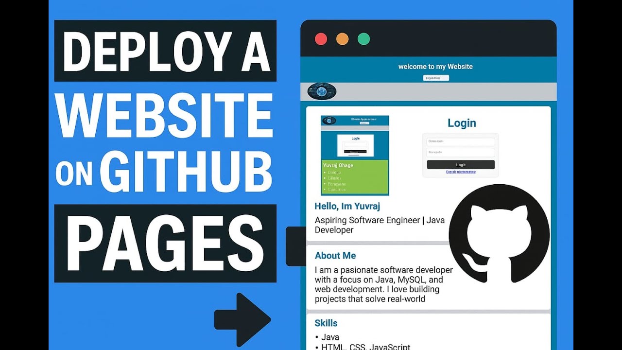 Deploy Your Static Website on GitHub Pages in 5 Minutes!