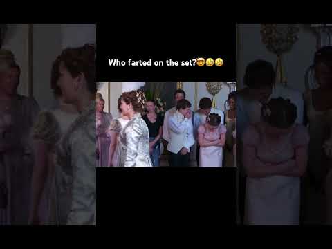 FUNNIEST bridgerton BEHIND THE SCENEπ