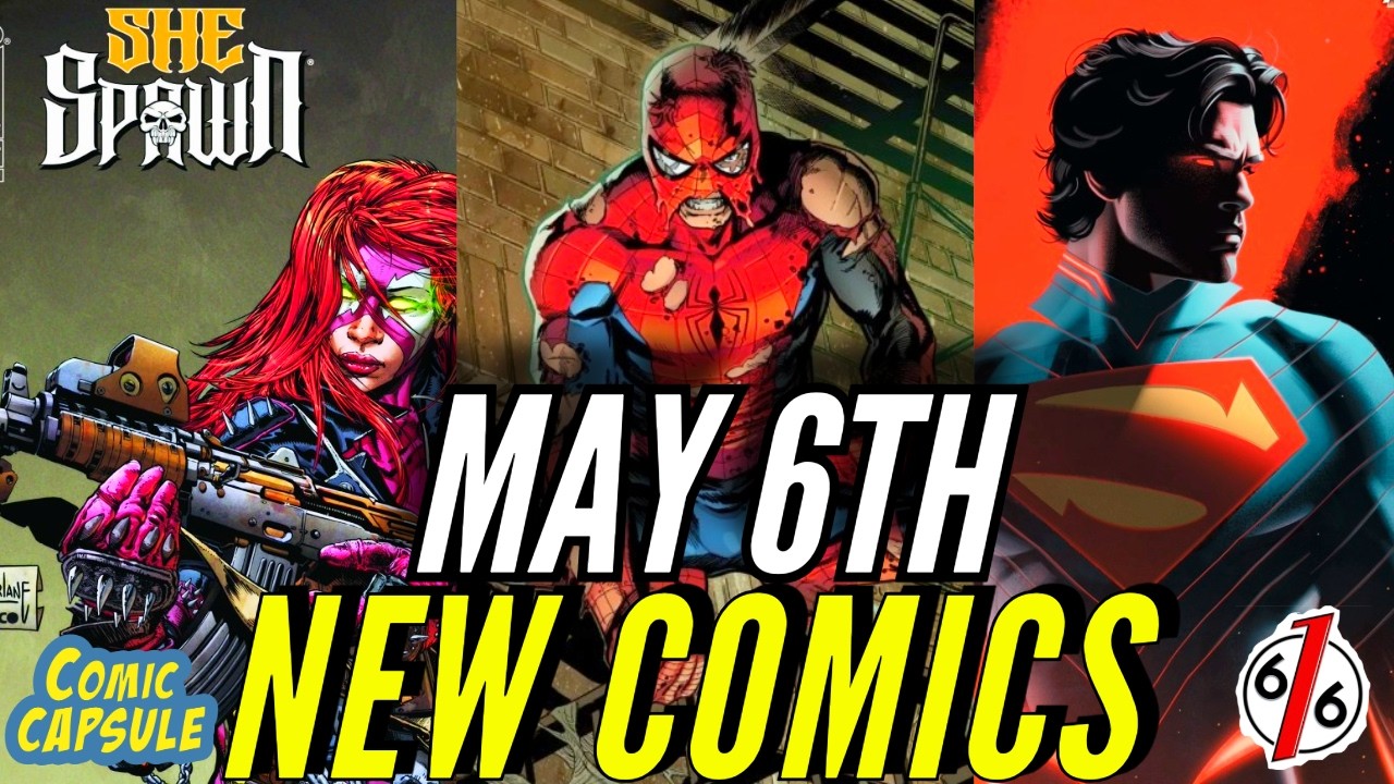 NEW COMIC BOOKS RELEASING MAY 6TH 2026 DC  MARVEL COMICS PREVIEWS COMING OUT THIS WEEK #comic