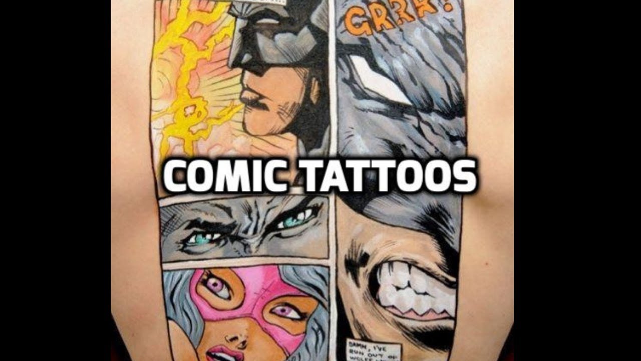 Comic Tattoos - Best Comic Tattoo Designs HD
