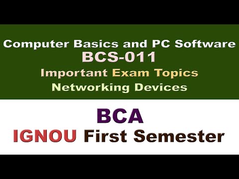 [BCS11 Computer Basics And Pc Software] [BCS-011 Notes PDF] [BCS 011 Syllabus] [BCS -011 IGNOU]