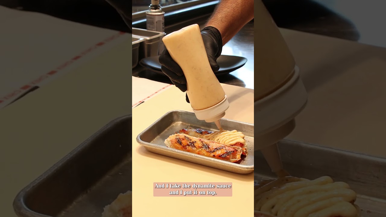 King Crab at Akira Back  🍣 🦀