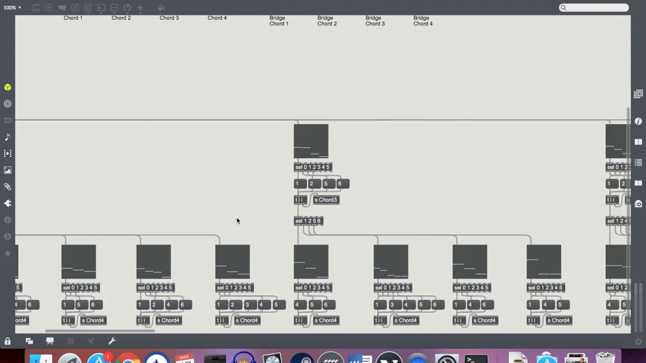 Key & Chord Selection – Max/MSP