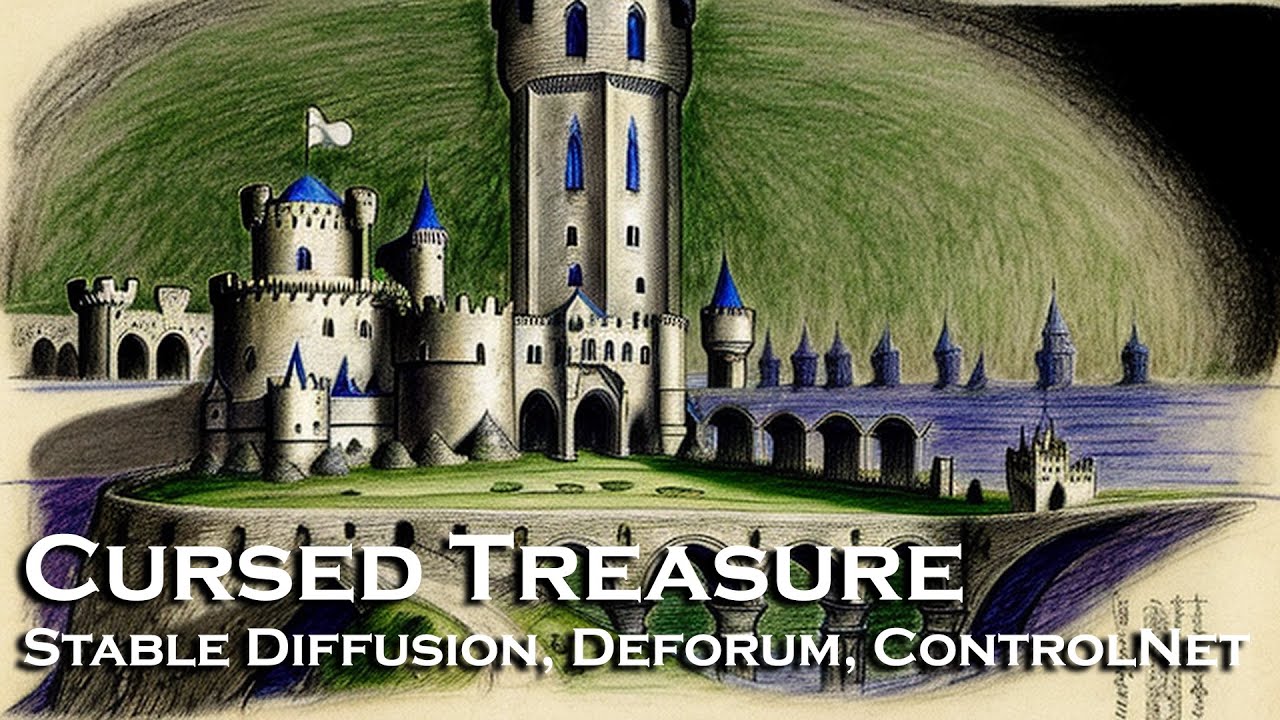 Cursed Treasure 🏰 Stable Diffusion, Deforum, ControlNet