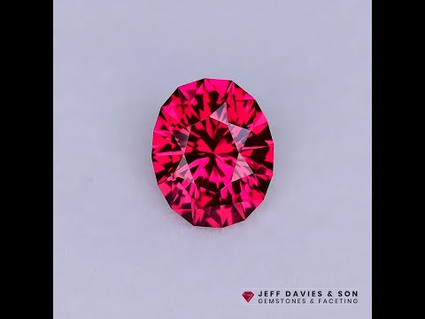 2.51ct Lab bright red Ruby