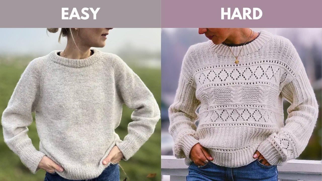 I Ranked the Most Popular Sweater Knitting Patterns (Beginner → Pro)
