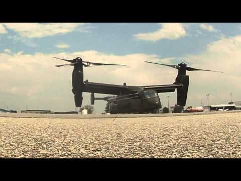 V-22 Ospreys at the Fort Collins - Loveland Municipal Airport