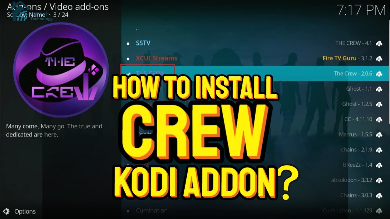 Easy Way to Install The Crew Kodi Addon (March 2025 Update!)