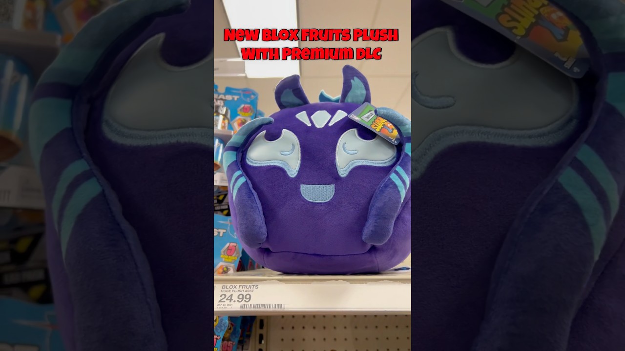 New Blox Fruits Merch Plush with Code at Target #bloxfruits #bloxfruit #roblox #bloxfruitsroblox