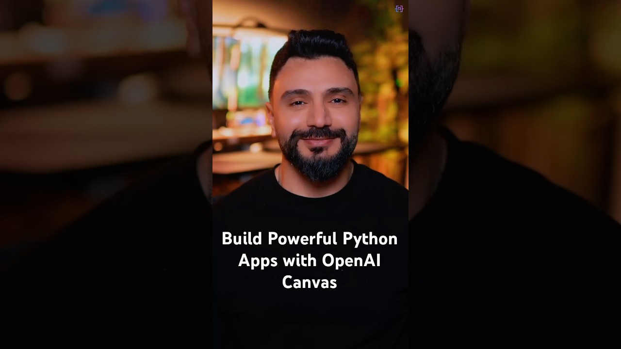 Build powerful Python apps with OpenAI Canvas! 🚀