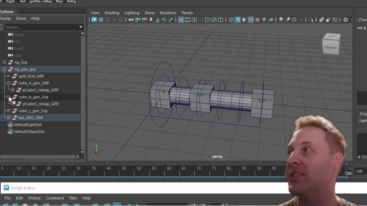 Rig Model Update Tool in Maya