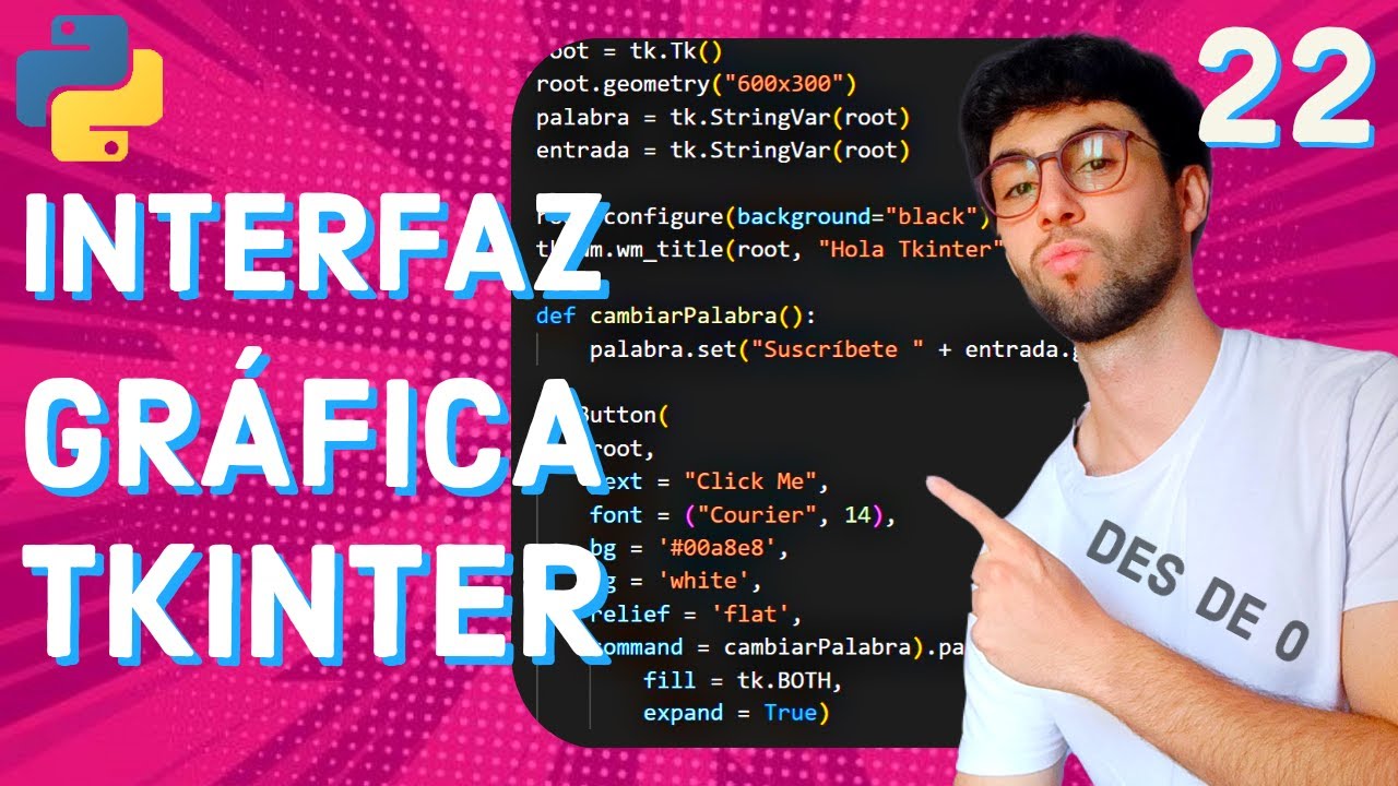 📊PYTHON Course: GRAPHICAL INTERFACES [with TKINTER]
