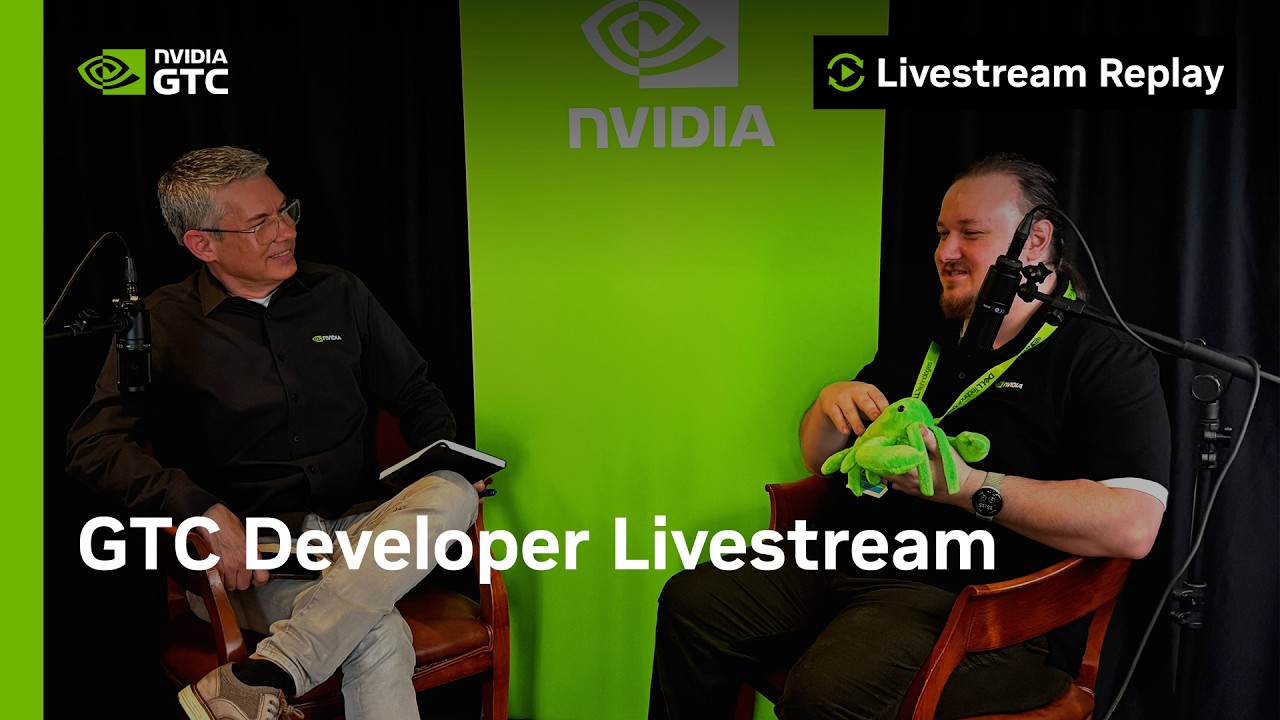 NVIDIA GTC 2026 Developer Community Livestream: OpenClaw, Physical AI & Robotics