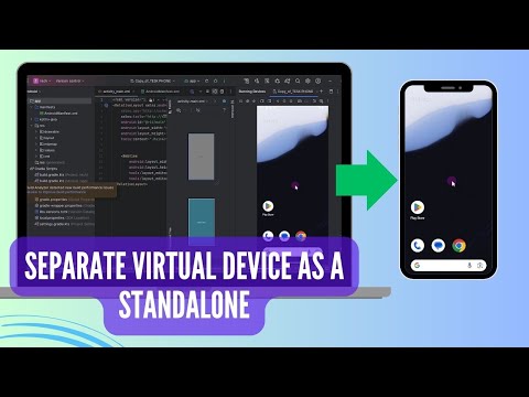 How To Separate Virtual Device As a Standalone From Android Studio