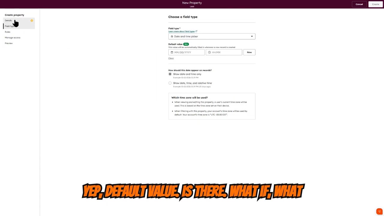 How to Set Default Values for Properties in HubSpot