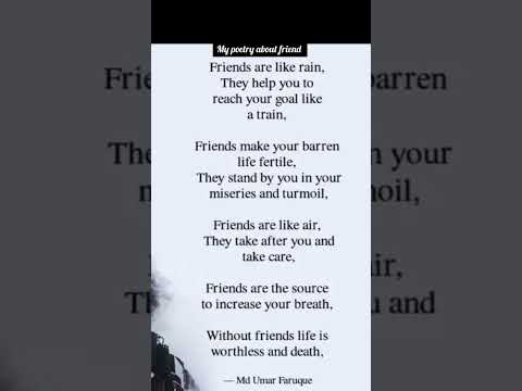 A poem about friend written by me 👆👆#shorts #youtubeshorts #youtube #viral #poem #poetry