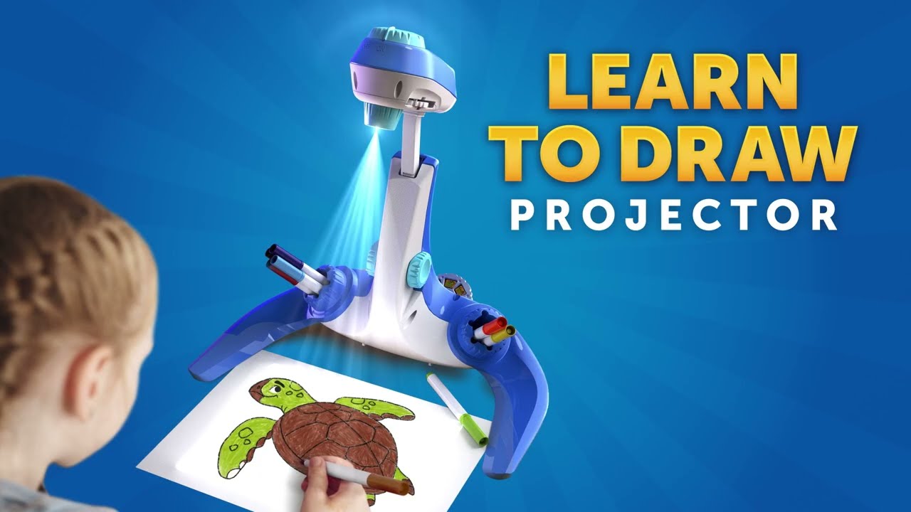 BLUE MARBLE Learn to Draw Projector