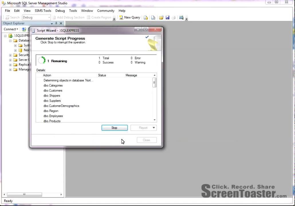 Scripting SQL Objects with SQL 2008