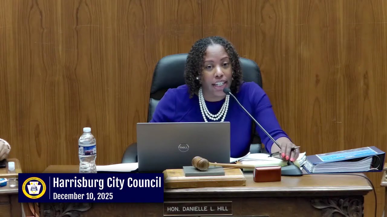 Harrisburg City Council Budget Hearing Meeting - 12/10/2025