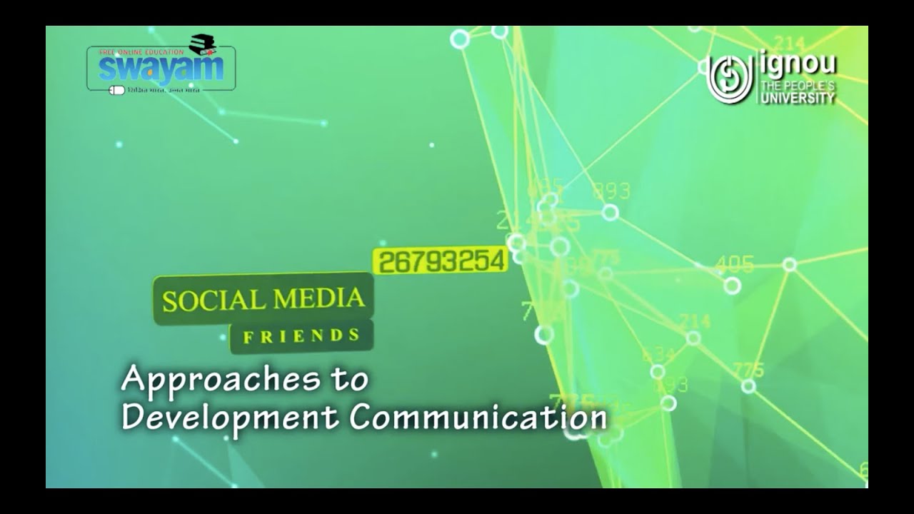 Approaches to Development Communication