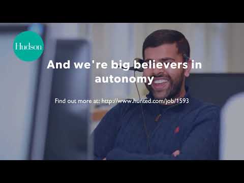 Consultant - Marketing at Hudson Talent Solutions