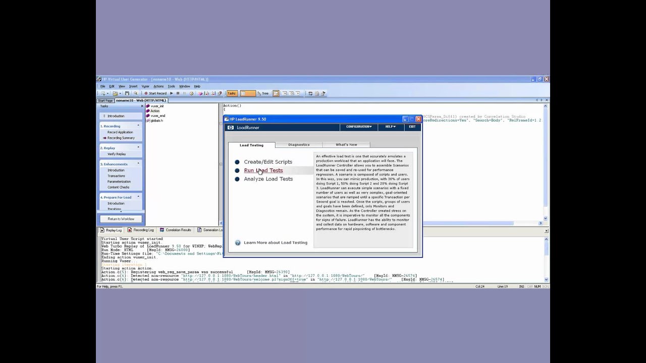 Free LoadRunner Training Video Tutorial - Demo Video from TrainingRite.com