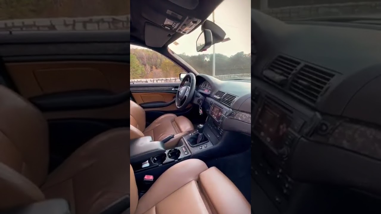 BMW E46 Interior Appreciation Post | Natural Brown/6 Speed | “Rich Flex” - Drake & 21 Savage