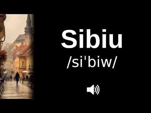 🇷🇴 How to pronounce Sibiu (CORRECTLY!)