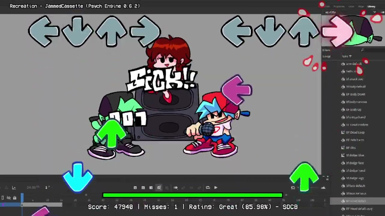 omg adobe animate in fnf