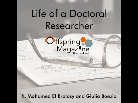 #1-01 - Life of a Doctoral Researcher Interview ft. Mohamed El Brolosy and Giulia Boezio - Part 1