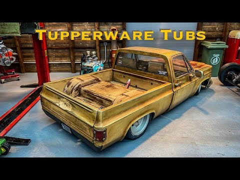Tupperware to Bed Tubs for the Squarebody Shop Truck, Scale RC C10