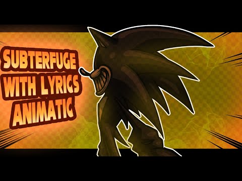 SUBTERFUGE WITH LYRICS ANIMATIC || Sonic Legacy Animatic